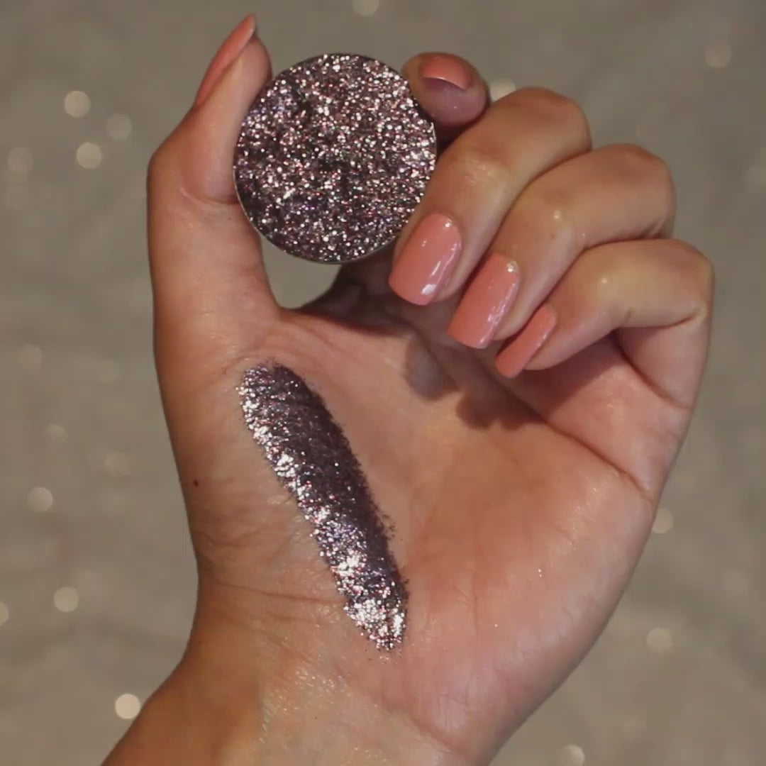 Light Purple Glitter Eyeshadow, Highly Pigmented Vegan, Cruelty-free ...